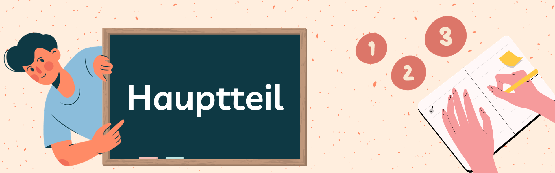 Hauptteil einer Bildbeschreibung